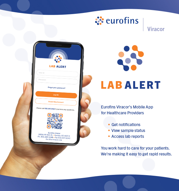 Eurofins Viracor LabAlert: Clinical Lab Results Online