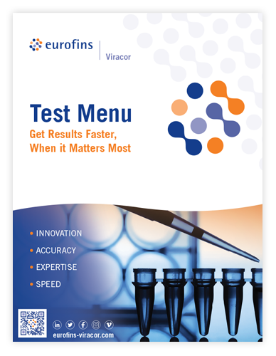 Test Menu | Clinical | Eurofins-Viracor